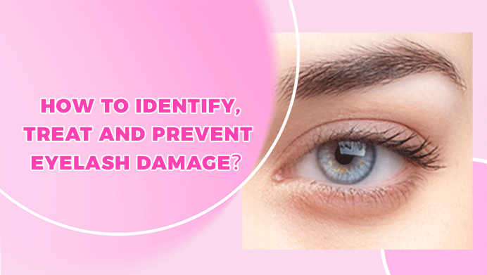 How to Identify,Treat and Prevent Eyelash Damage？ – LymeeBeauty