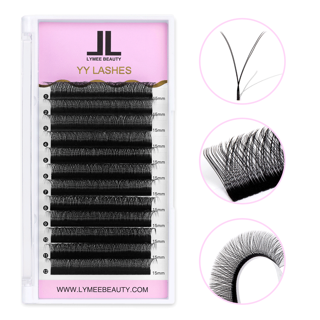 YY Lash Volume Premade Fan Eyelash Extensions – LymeeBeauty